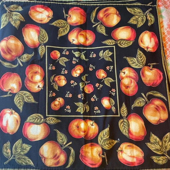 napkins | Dining | 8 New Large Napkins 23 Inch Apples Harvest | Poshmark